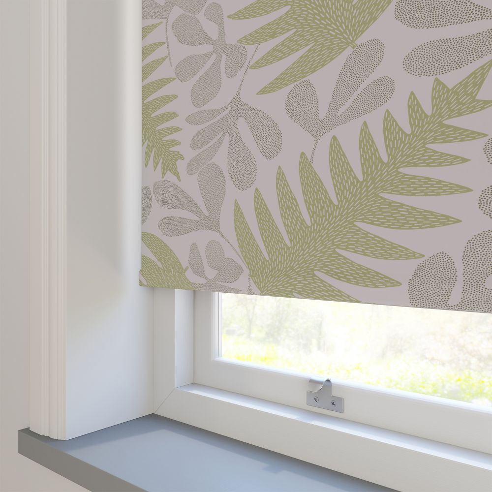 miss print deep sea reef roller blind