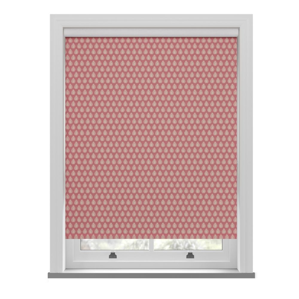 emily bond jaipur raspberry roller blind