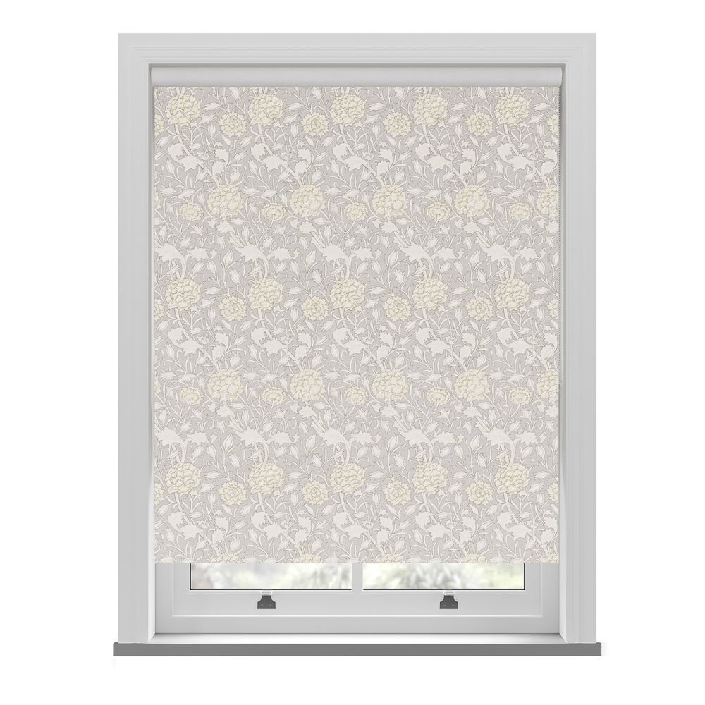 william morris at home wild tulip limestone roller blind