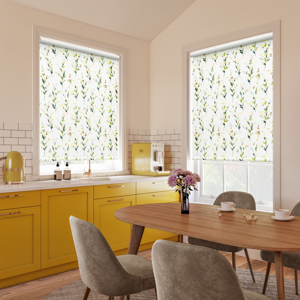 John Lewis Wildflower Sprigs Roller Blind | Shade & Story