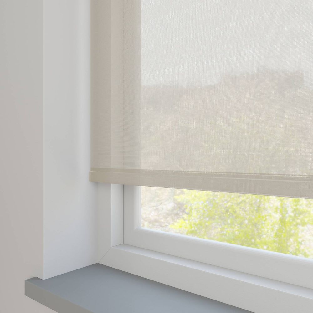 Echo Mid-Grey Twist Roller Blind | Shade & Story