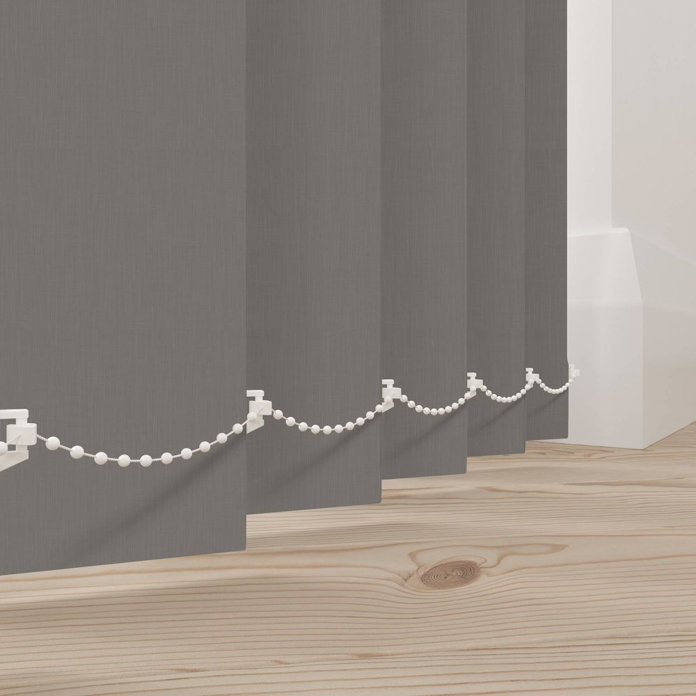 Bexley Zinc Vertical Blind | Shade & Story