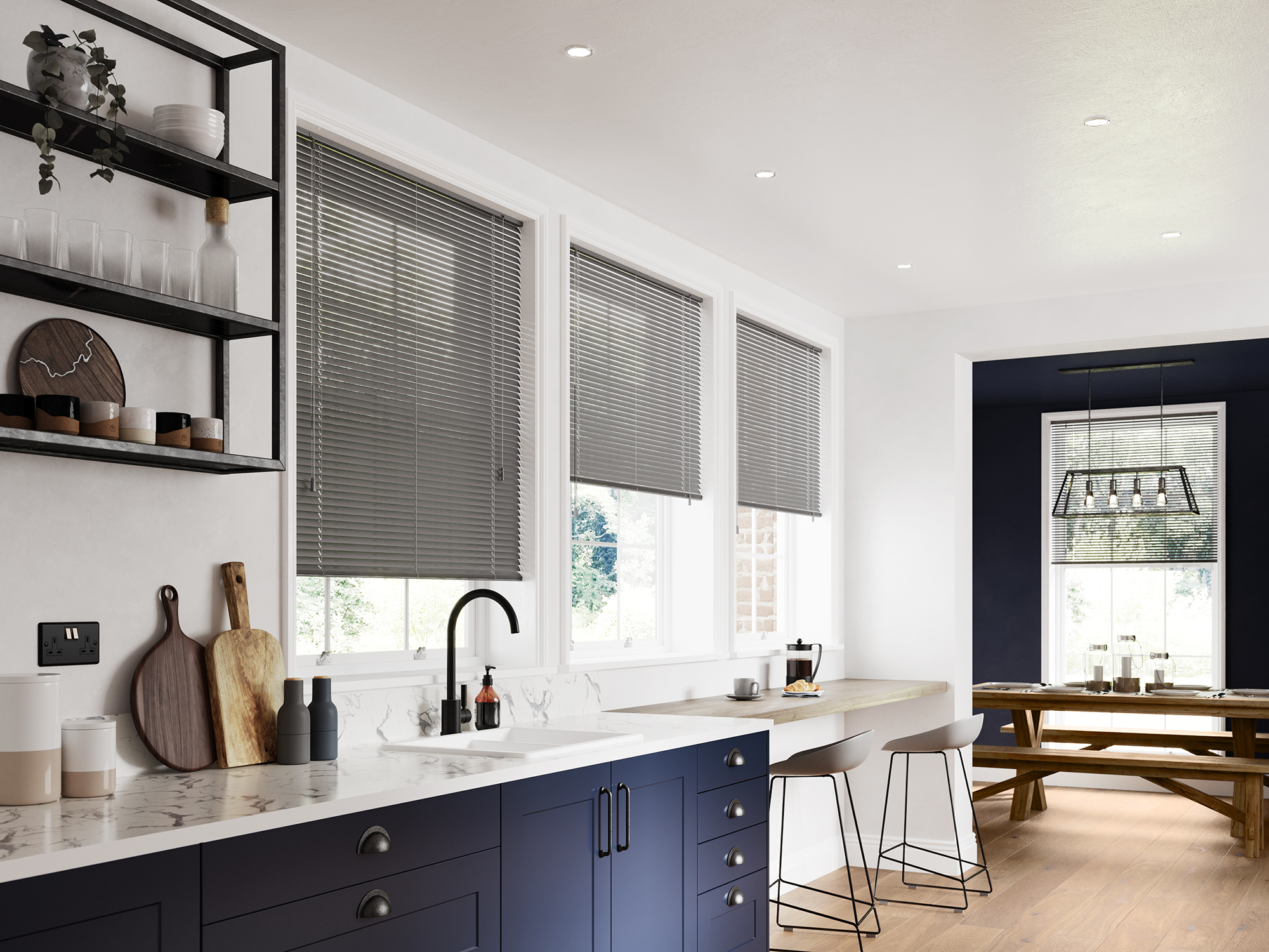 Aluminium Venetian Blinds | Made to Measure