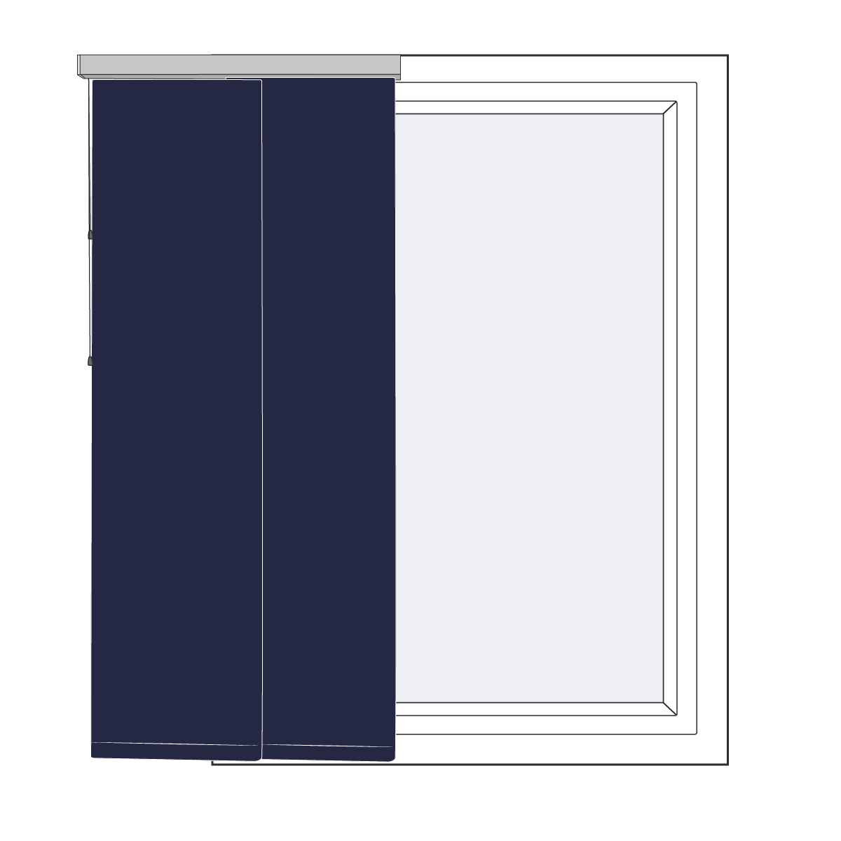 How to Fit Panel Blinds | Shade & Story