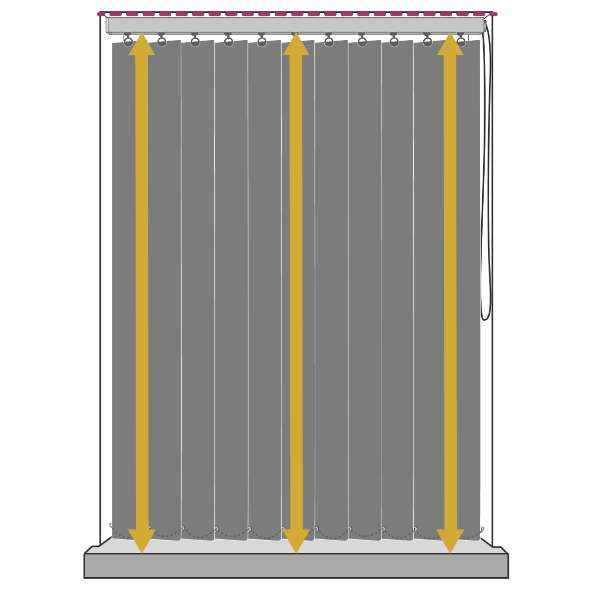 How to Measure for Vertical Blinds | Shade & Story