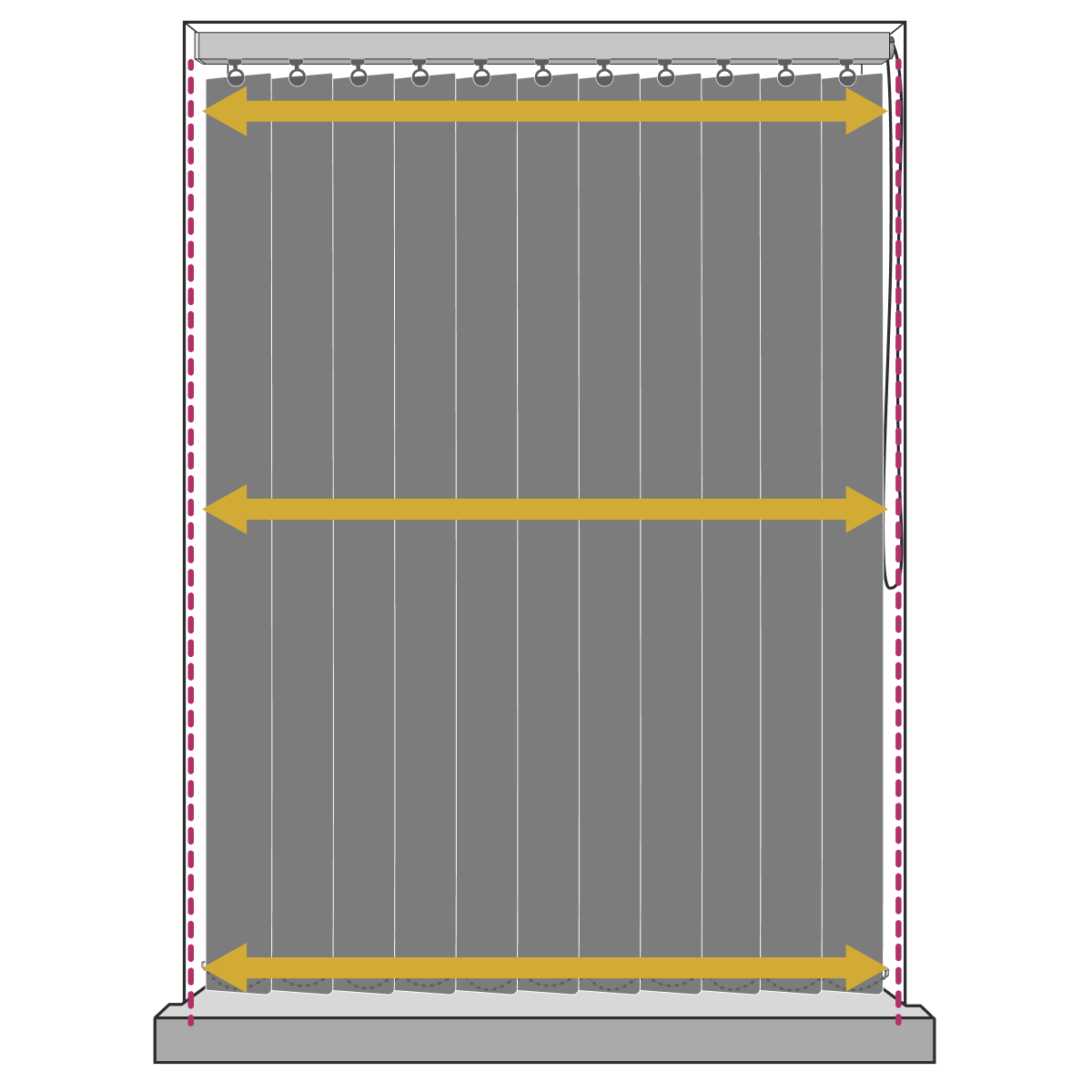 How to Measure for Vertical Blinds | Shade & Story